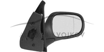 Pravé spätné zrkadlo elektricky ovládané vyhrievané s teplotným ...